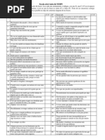 Cuestionario de Personalidad MiniMult | PDF