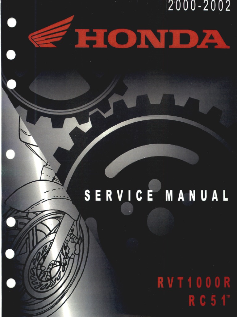 00-02-Honda RC51-Svc | PDF