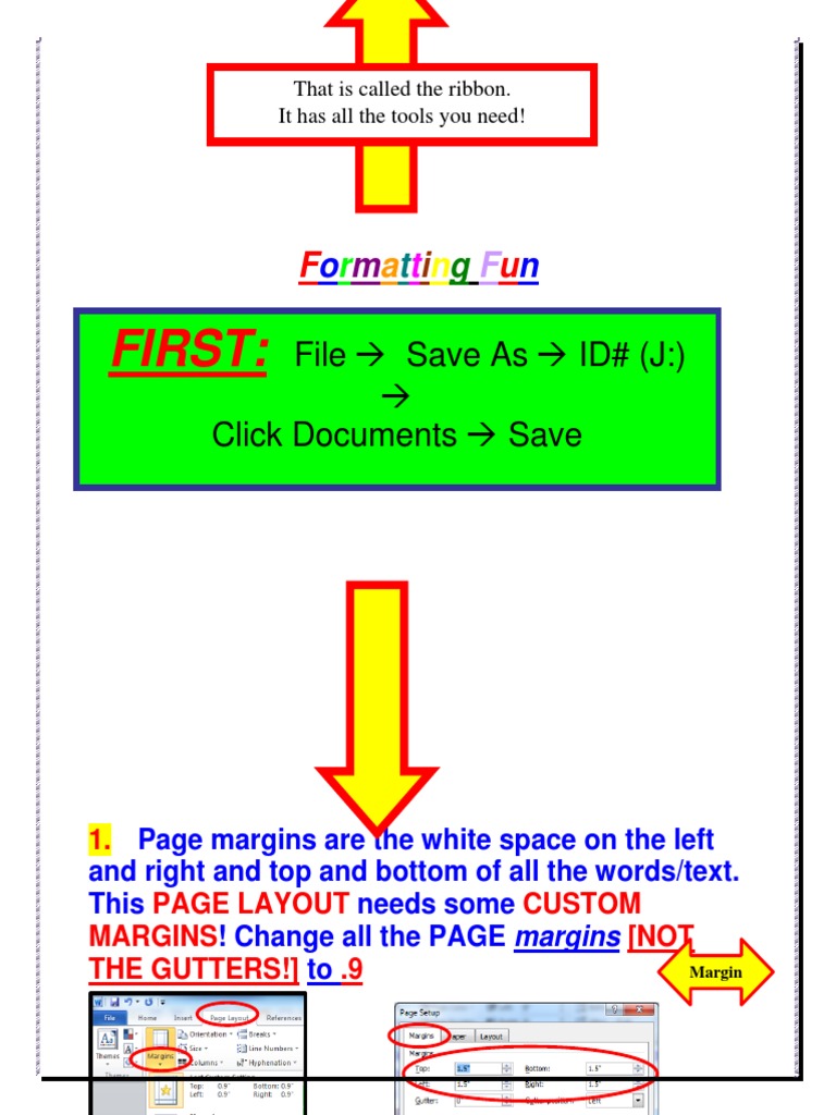 Fun Formatting Techniques in Word | PDF | Home & Garden | Computers