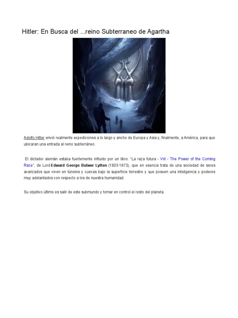 Hitler en Busca de Agartha | PDF | Objeto volador no identificado ...