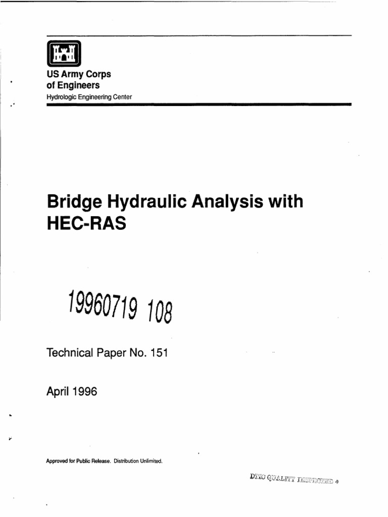 Bridge Analysis With HEC-RAS | PDF | Flood | Hydrology