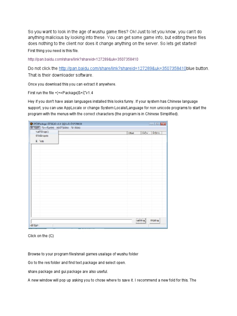 Aow Game File Guide | PDF | Computer File | Software