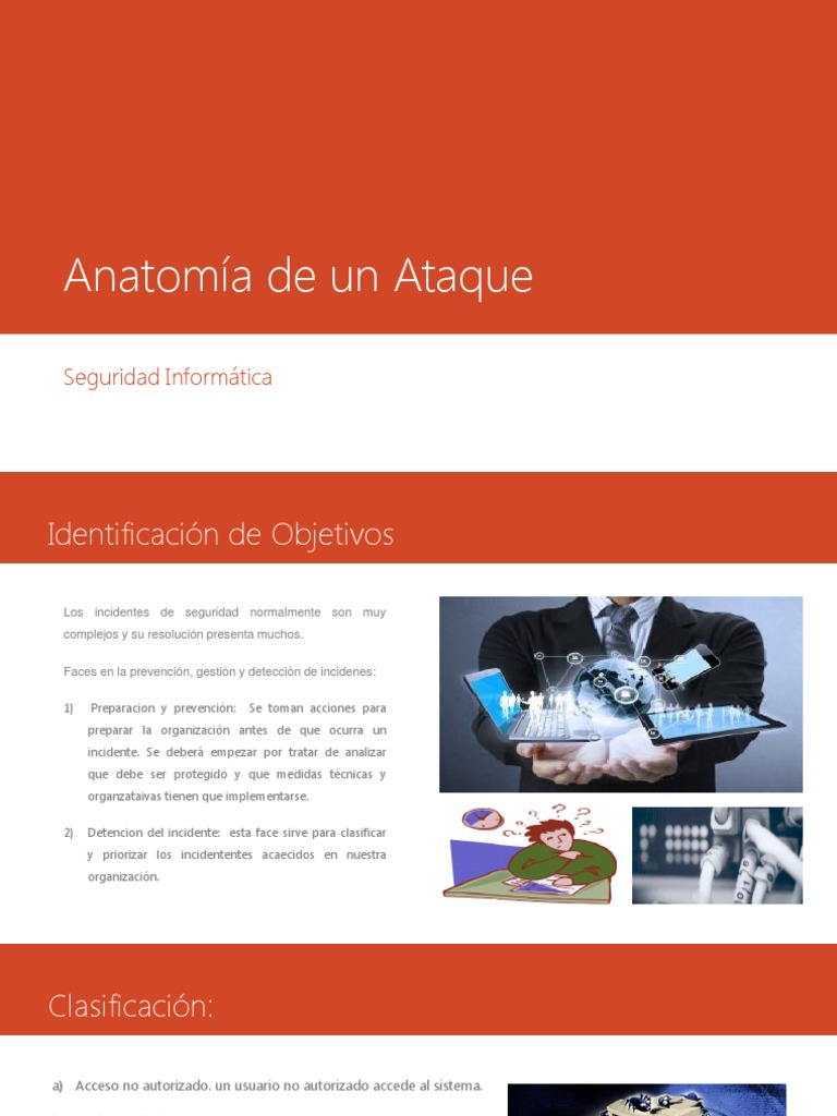 6.2 Anatomía de Un Ataque | PDF | Informática | Tecnologías de la ...