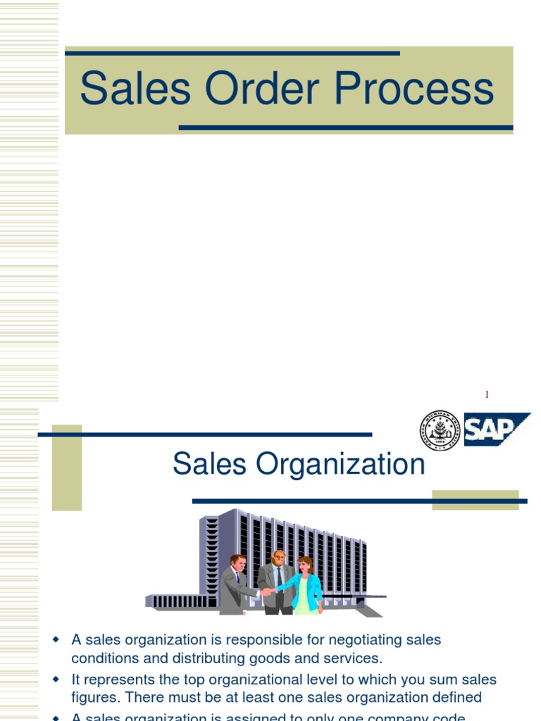 Sales Order Process | PDF | Invoice | Delivery (Commerce)