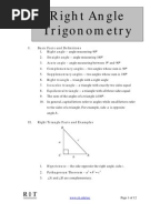 Keystone Formula Sheet-Geometry | Trigonometric Functions