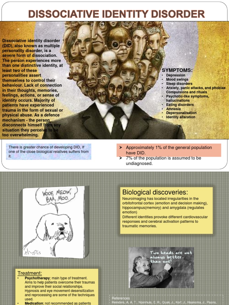 Dissociative Identity Disorder | PDF | Psychological Trauma ...