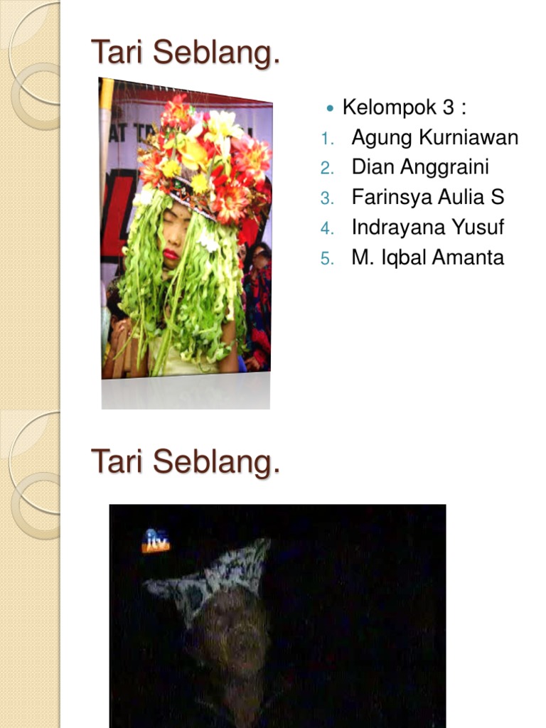 Tari Seblang | PDF