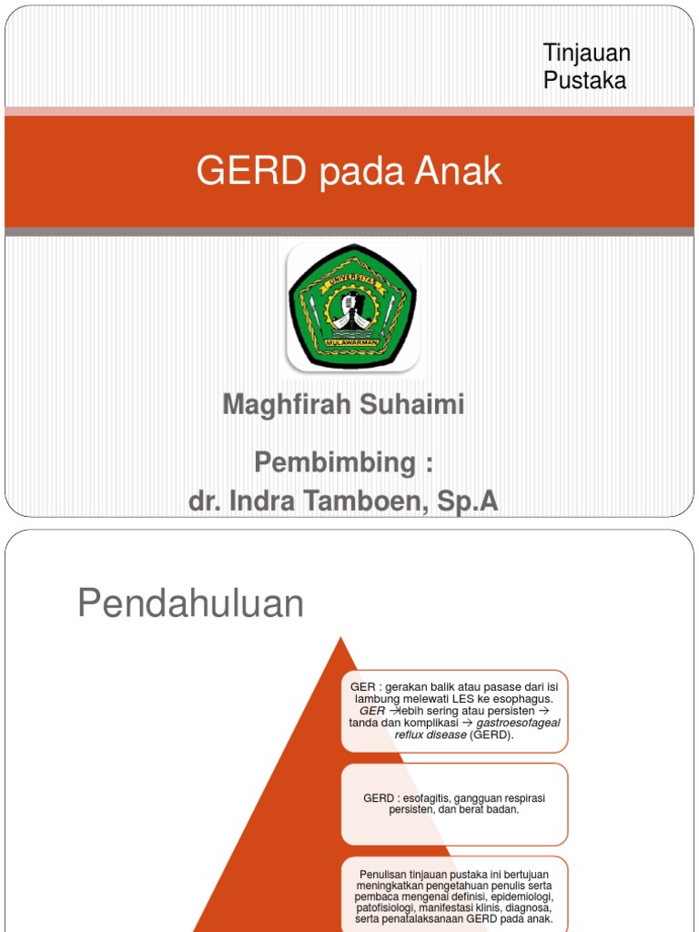 GERD Pada Anak | PDF