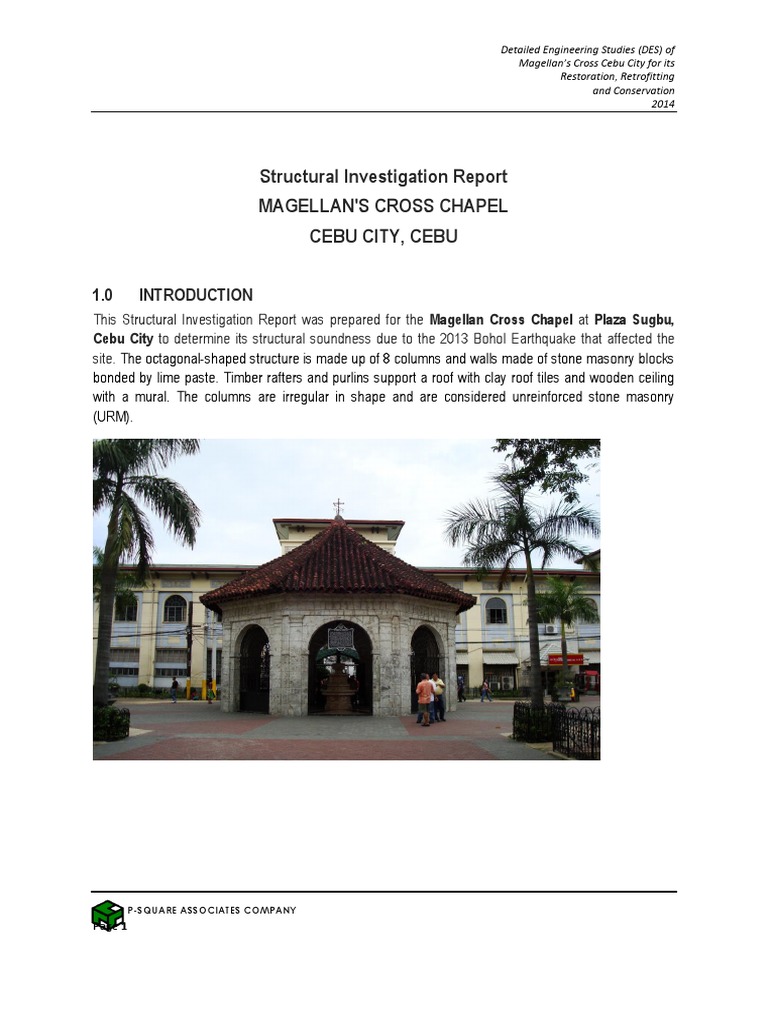 Magellan's Cross Concrete Reinforcement | PDF | Structural Load ...