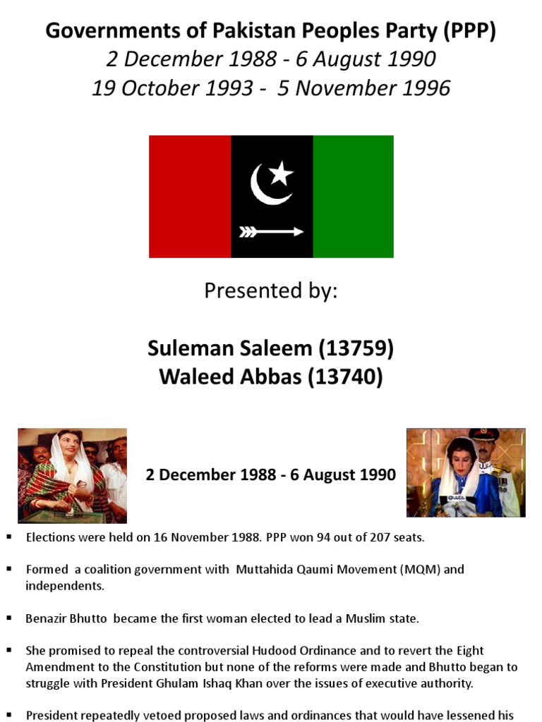 Benazir Bhutto Government Era Download Free Pdf Benazir Bhutto