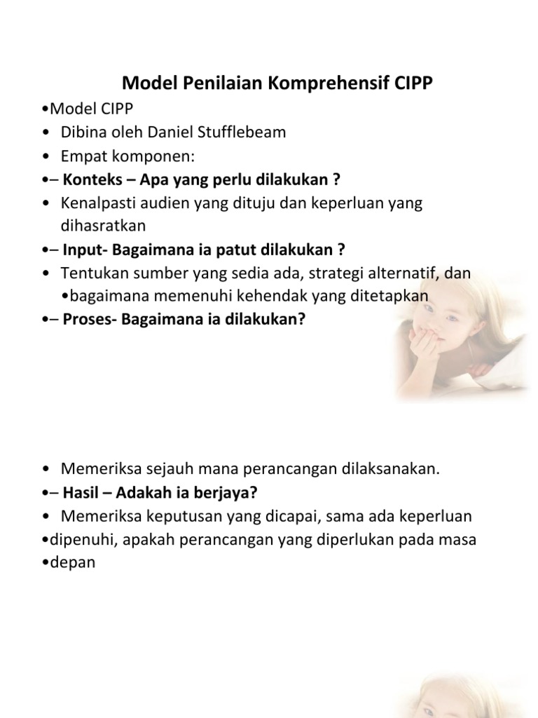 Penilaian Model CIPP | PDF