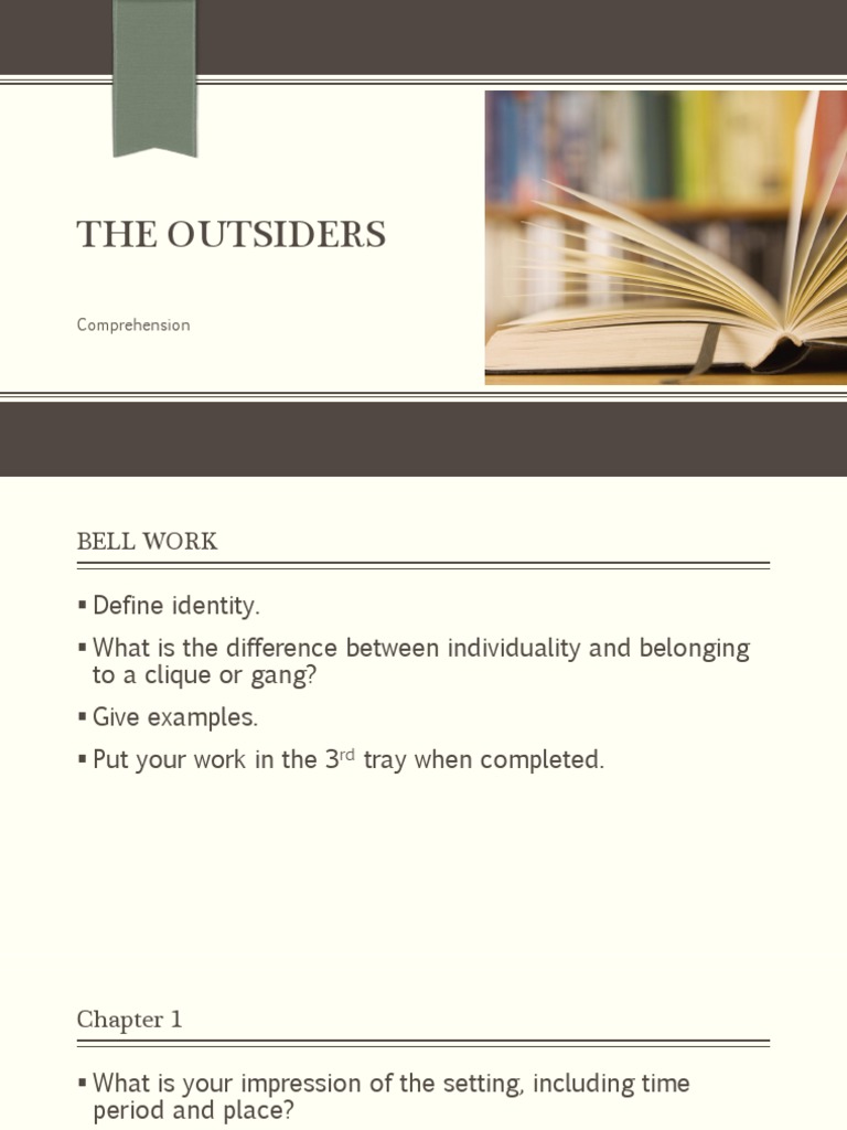 The Outsiders | PDF