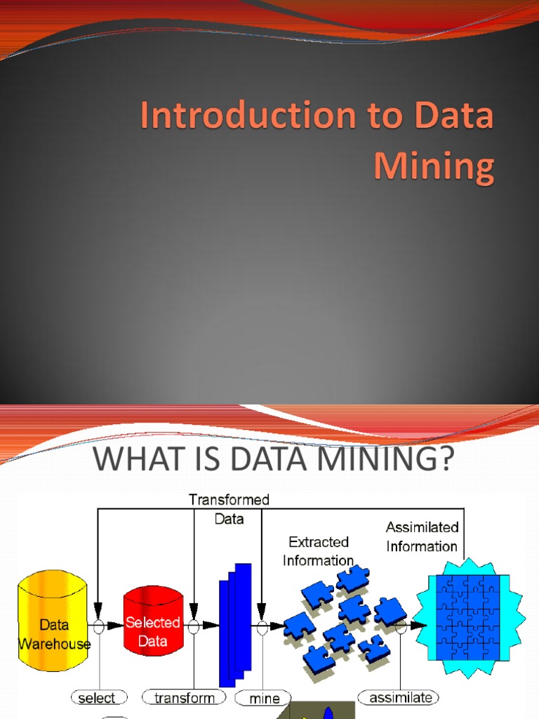 Introduction To Data Mining | PDF | Data Mining | Statistical Classification