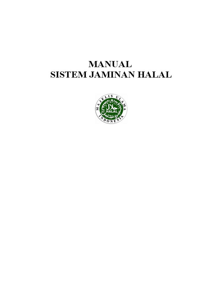 Manual Halal | PDF