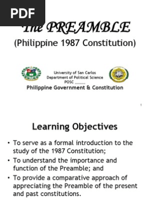 Preamble Philippine Constitution