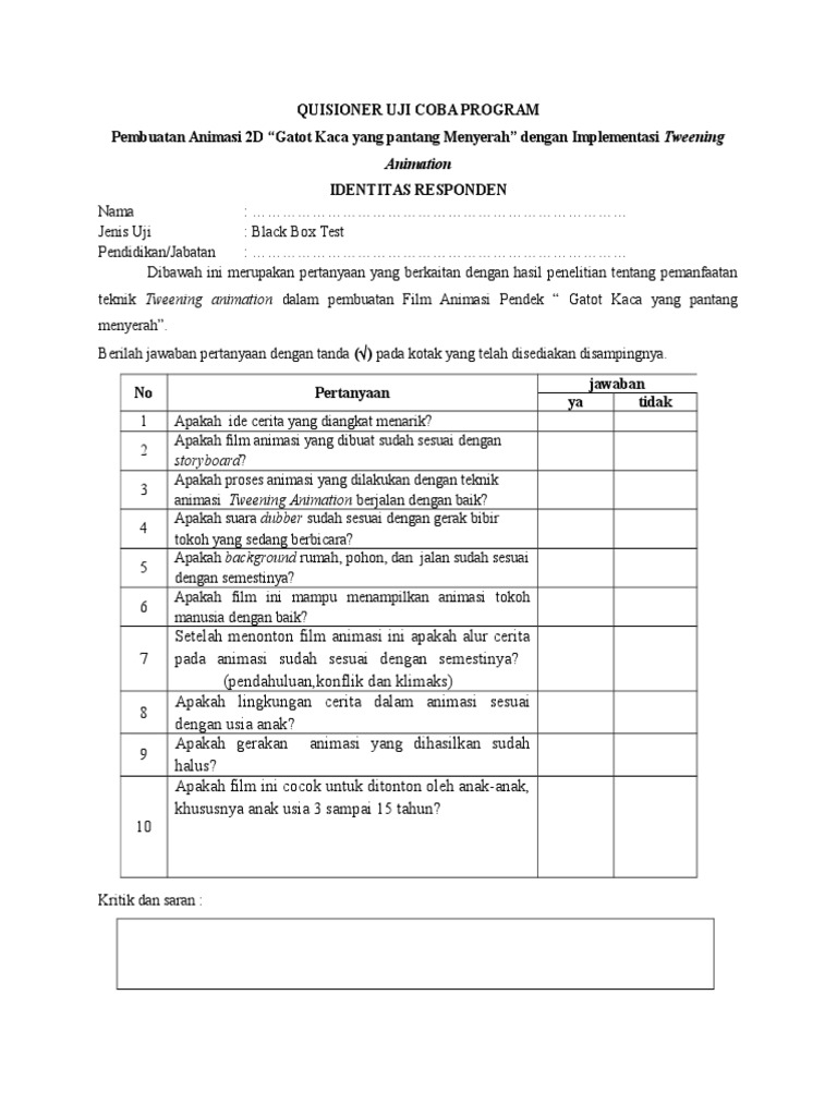 Alpha BB Test Revisi | PDF