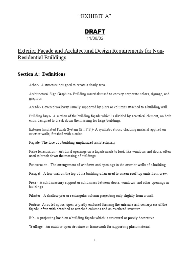 Architectural Design Guidelines November 1102 | PDF | Roof | Window