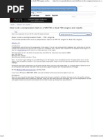 Engine Build Sheet | PDF | Piston | Internal Combustion Engine