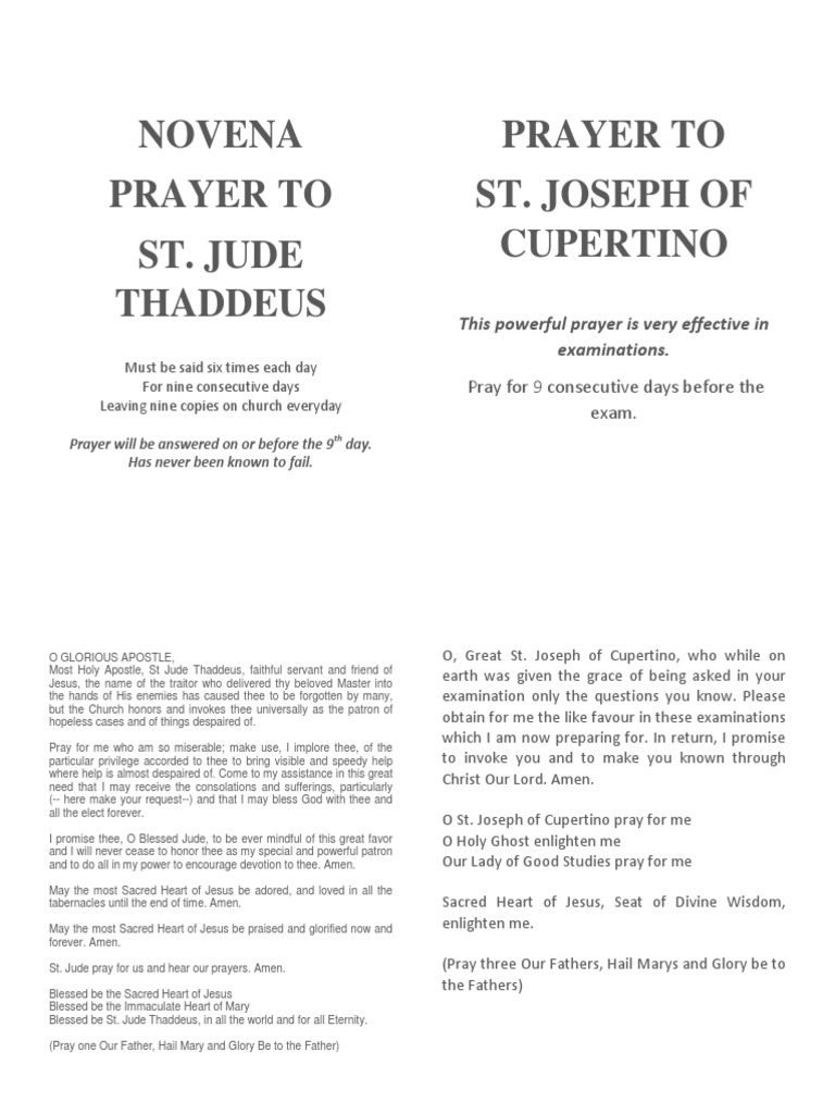 ST Jude Novena BCJ 2018 PDF, 46% OFF | brunofuga.adv.br