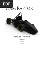 Formula SAE Paddle Shift System | PDF | Actuator | Manufactured Goods