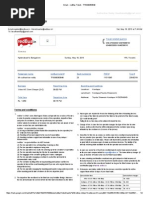 RedBus Bus Tickets Format | PDF | Ticket (Admission) | Public Transport