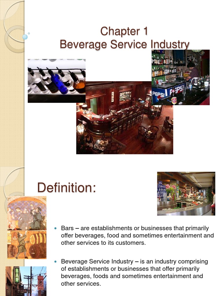 Chapter 1 Beverage Service Industry An Introduction | Download Free PDF | San Miguel Corporation ...