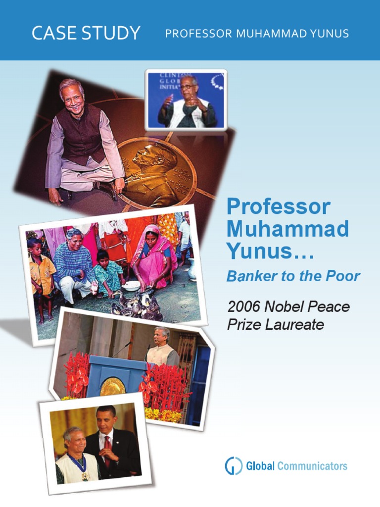 Muhammad Yunus GC Case Study Intro | PDF | Grameen Bank | Microcredit