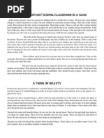 Geography Lesson by Brian Patten | PDF | Teachers