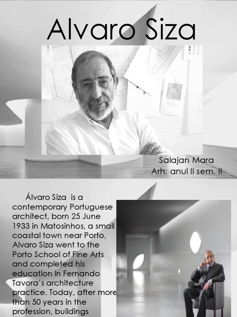 Álvaro Siza: Iconic Architectural Works | PDF