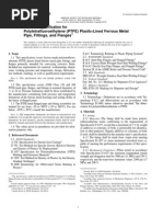 Astm f1545 Plastic Lined Pipe | PDF | Pipe (Fluid Conveyance) | Steel