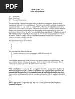 Employee Discussion Record Template | PDF