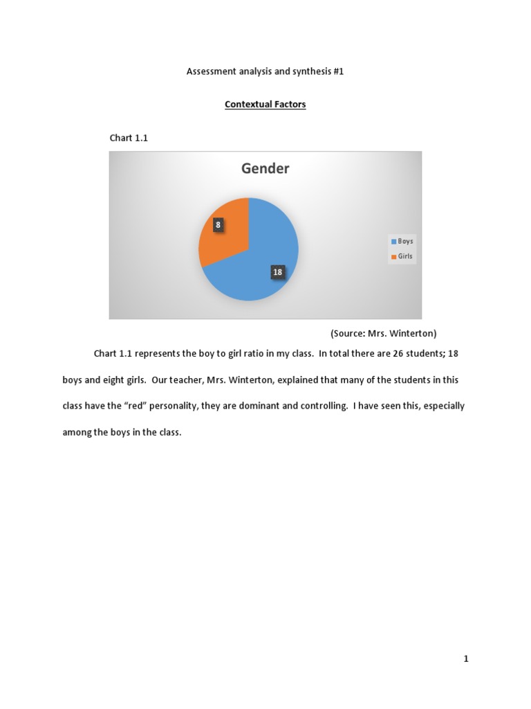 Practicum Analysis Report Pdf Educational Assessment Rounding
