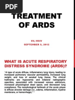 ICU One Pager ARDS v1.1 | PDF | Respiration | Clinical Medicine