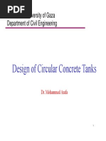 ACI - Rectangular Tanks 2010 | PDF | Concrete | Bending