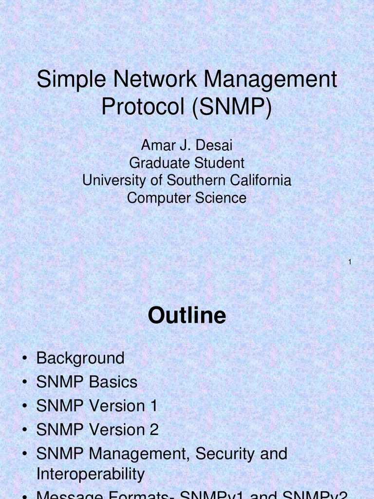 Simple Network Management Protocol (SNMP) | PDF | Network Protocols | Computer Data