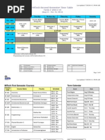IITM Timetable | PDF | Art | Technology & Engineering