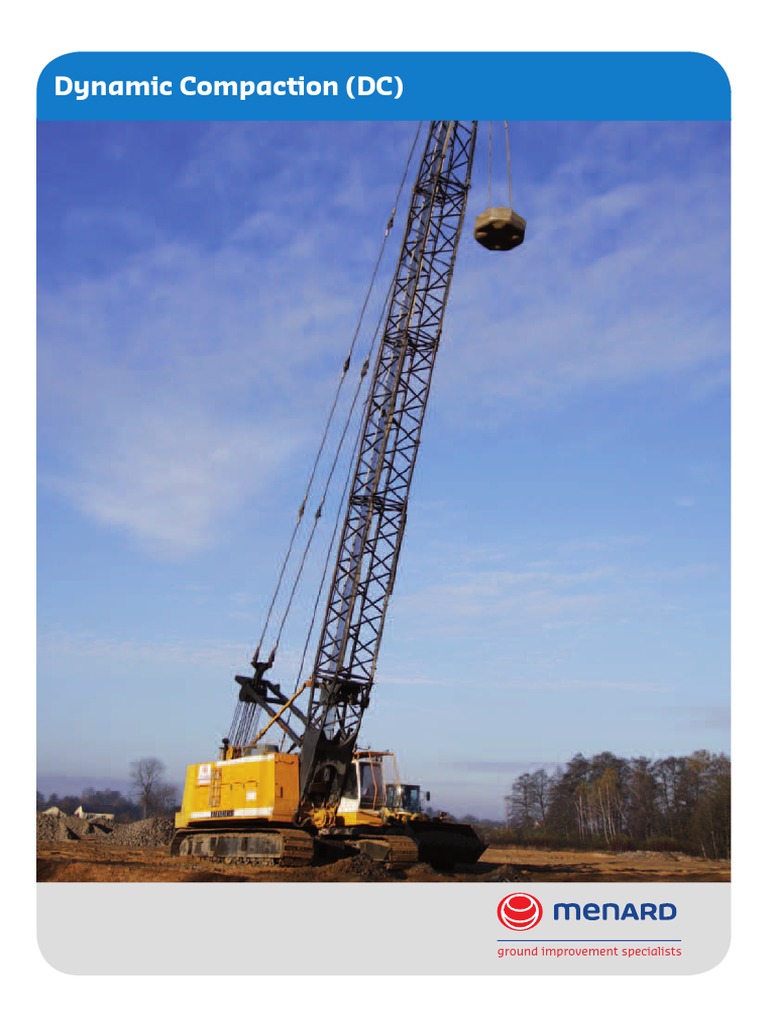 Dynamic Compaction DC | PDF | Landfill | Soil