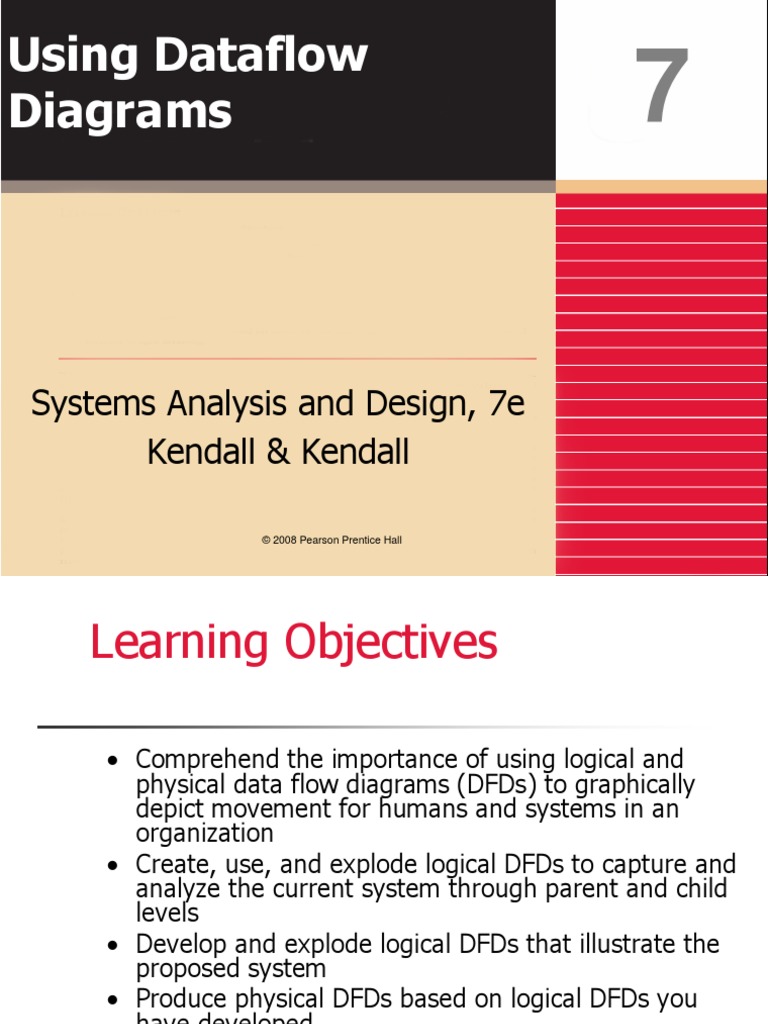 Kendall7e - ch07 Using Dataflow Diagrams | PDF | System | Areas Of ...