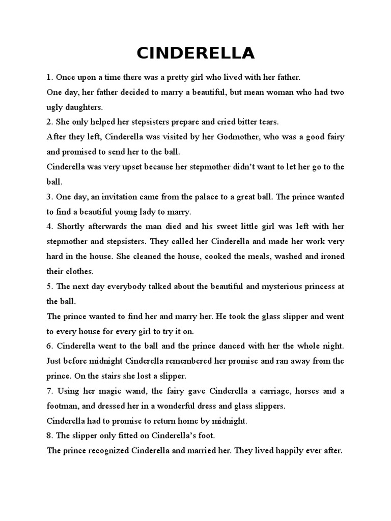 Classic Fairy Tales Summary | PDF