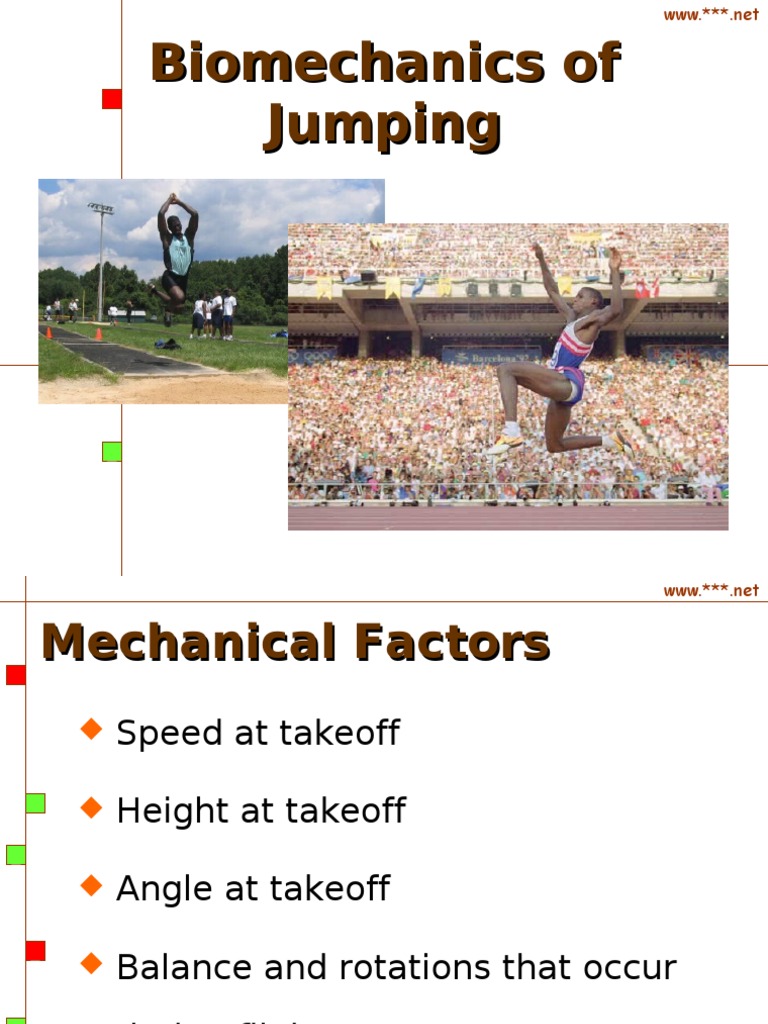 Bio Mechanics of Jumping | PDF | Mechanics | Classical Mechanics