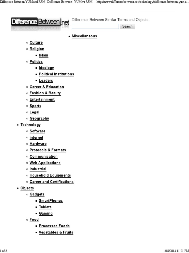 YUM vs RPM: Linux Package Managers | PDF | Linux | Linux Distribution