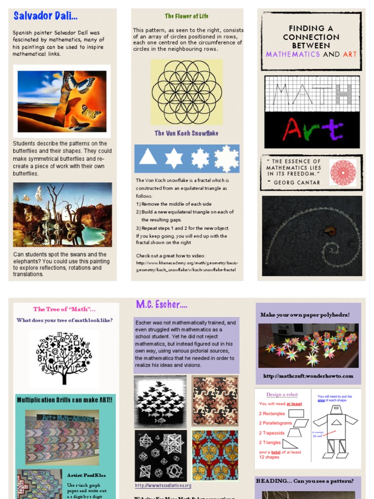 Finding A Connection Between Mathematics and Art? | PDF