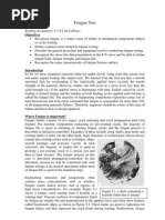 Fatigue Test PDF | PDF | Science & Mathematics | Computers