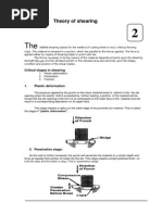 02 Theory of Shearing | PDF