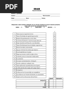 EDAH - Evaluación Del Déficit de Atención e Hiperactividad PDF | PDF | Desorden hiperactivo y ...