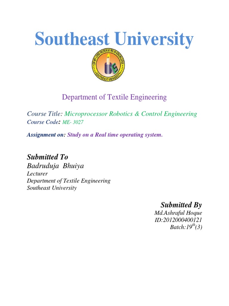 RTOS VxWorks | PDF | Real Time Computing | Embedded System