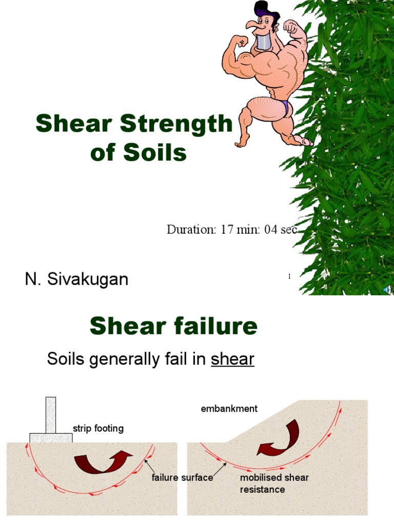 Shear Strength of Soil | PDF | Applied And Interdisciplinary Physics ...