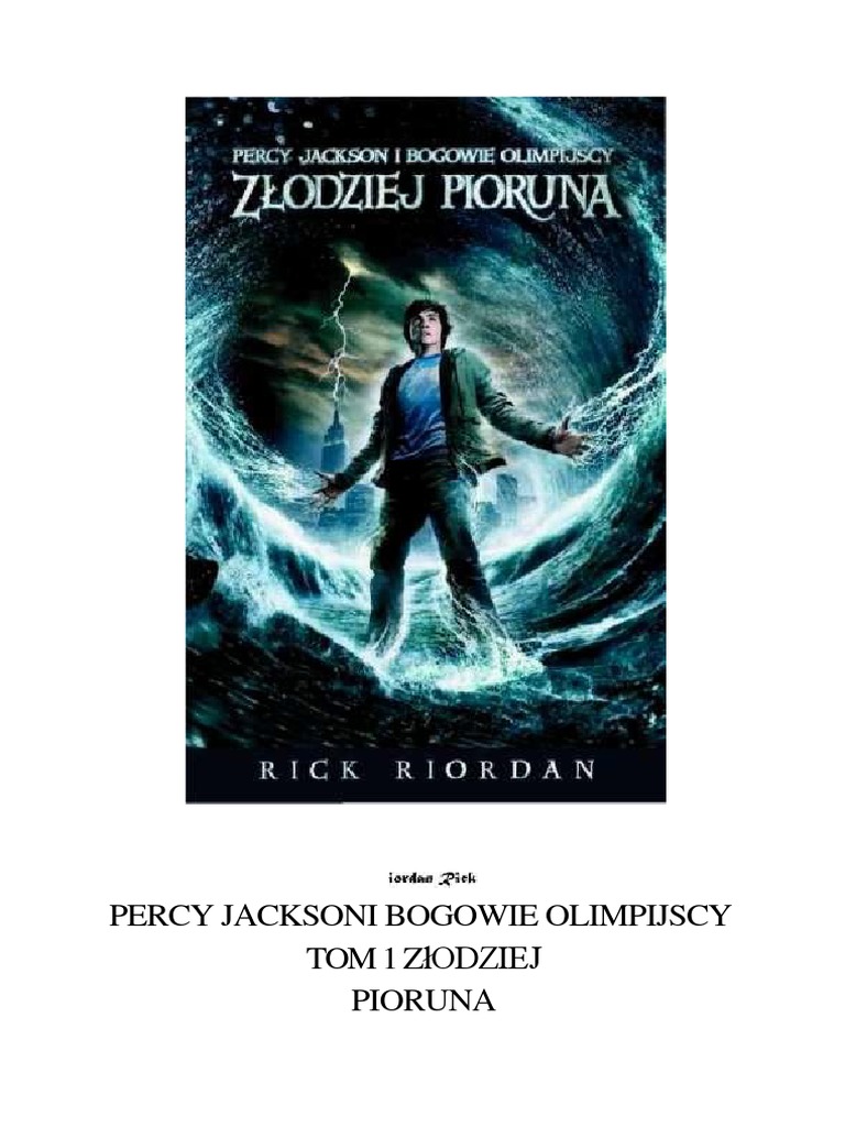 Riordan Rick - Percy Jackson I Bogowie Olimpijscy 1 - Złodziej Pioruna | PDF