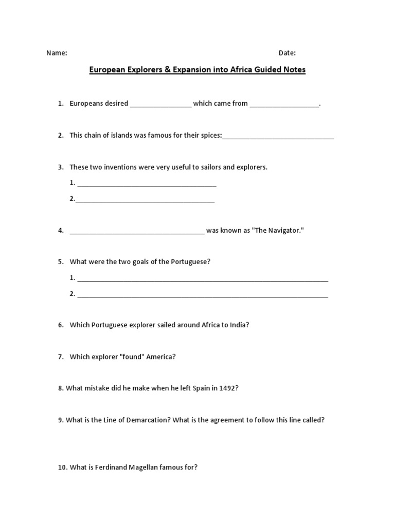 European Explorers GN | PDF | Social Science