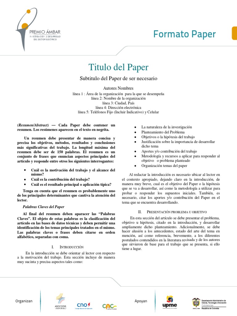 Formato Paper | PDF | Ciencia cognitiva | Science